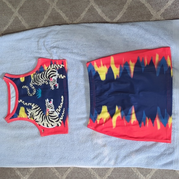 Other | Mylleure Women Sexy Bodycon Mini Skirt Set Crisscross Halter ...